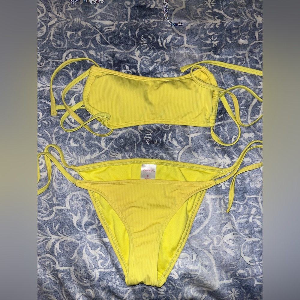 Yellow Bikini Set Gem